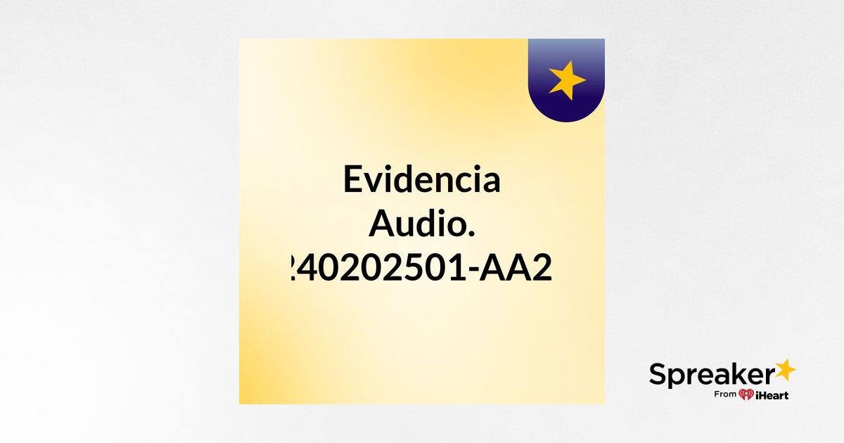 Evidencia Audio. GA4-240202501-AA2-EV01